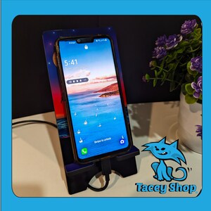 Personalized Phone Holder: Add Your Own Photo Small Business Logo or ...