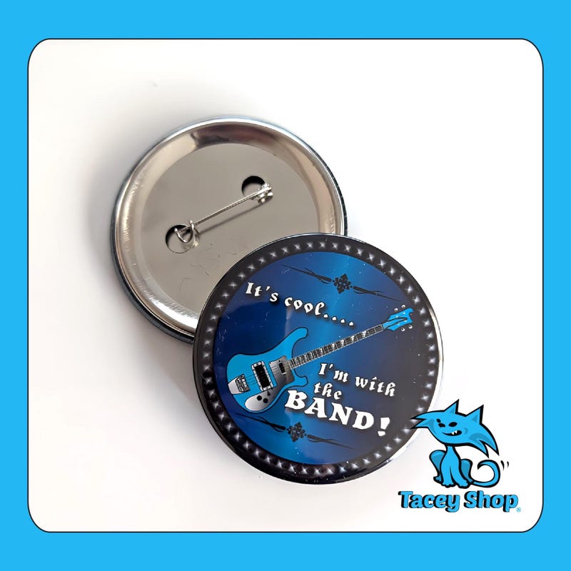 Band Button - Etsy