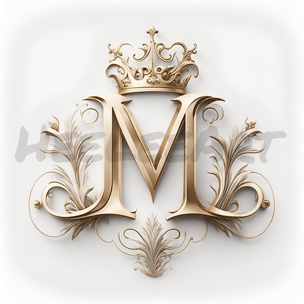 Monogram Letter M - Etsy