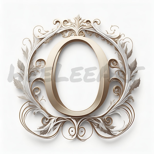 Monogram Letter O - Etsy