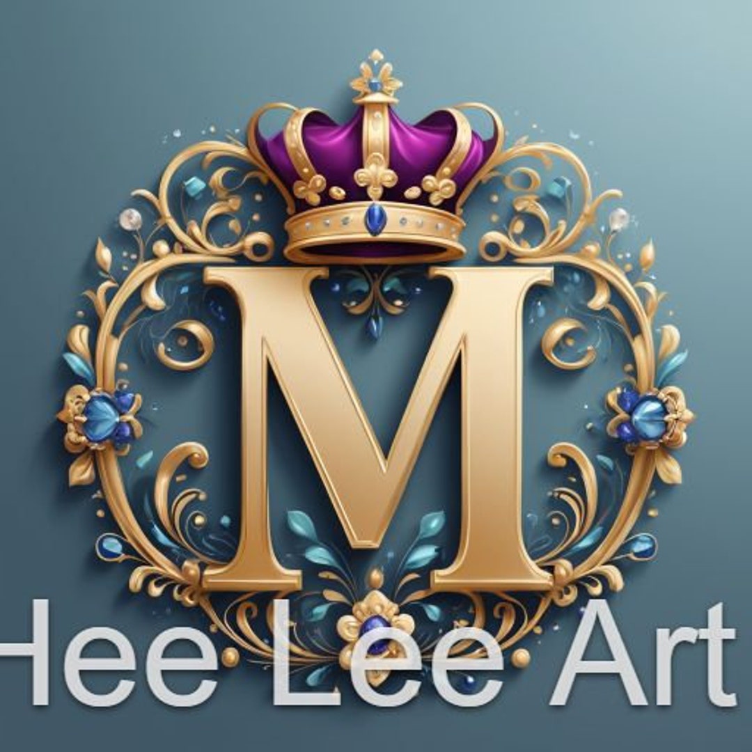 Letter M Digital Download Ultra Size 6720x6720 Pixels Big Printable ...