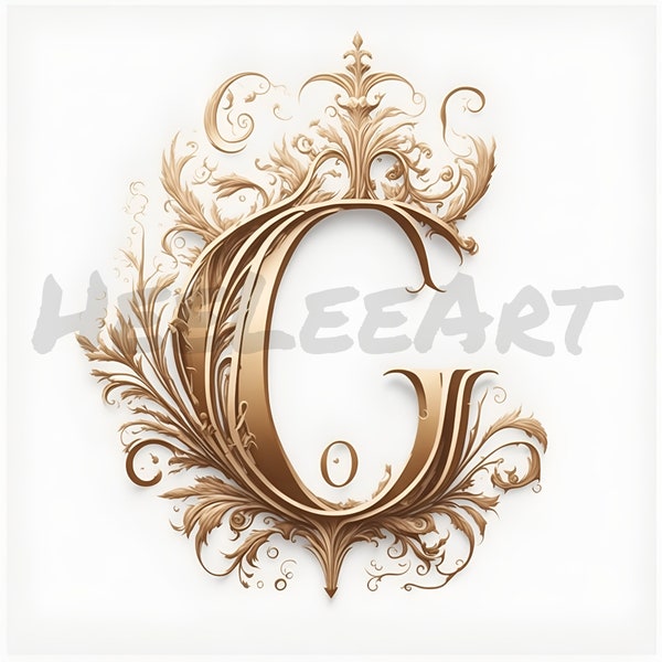 G Monogram - Etsy