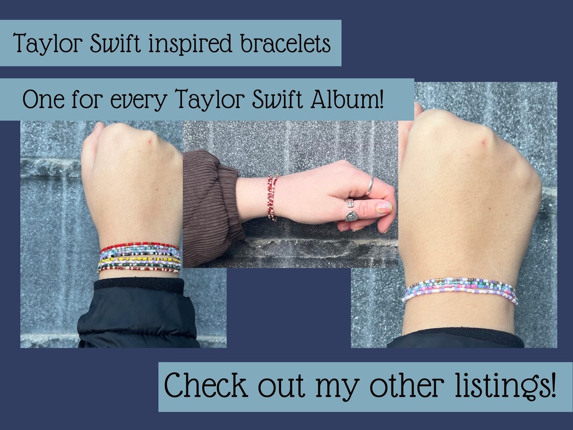 Taylor Swift Friendship Bracelet-eras Tour Bracelet-taylor - Etsy
