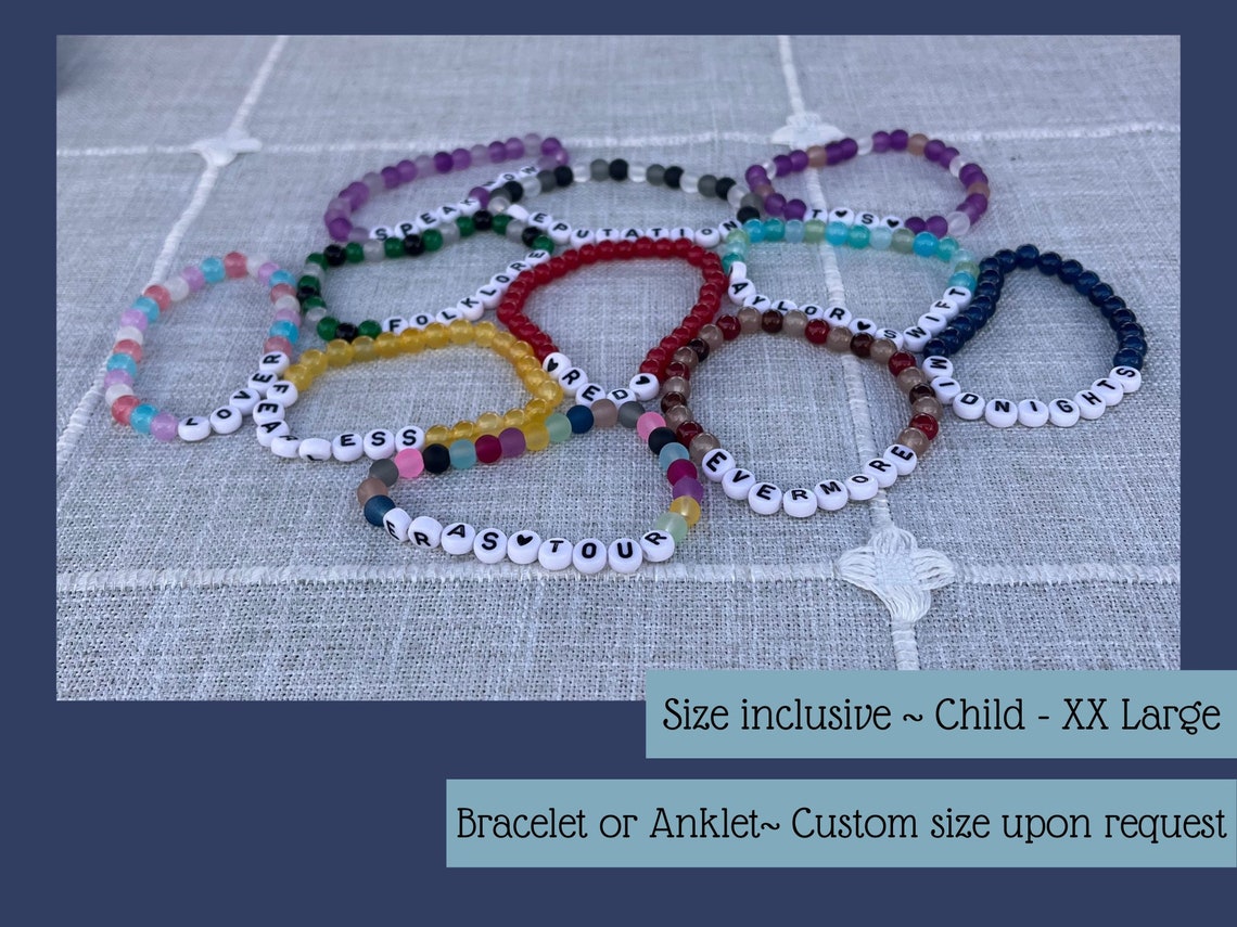 Taylor Swift Friendship Bracelet-eras Tour Bracelet-taylor - Etsy