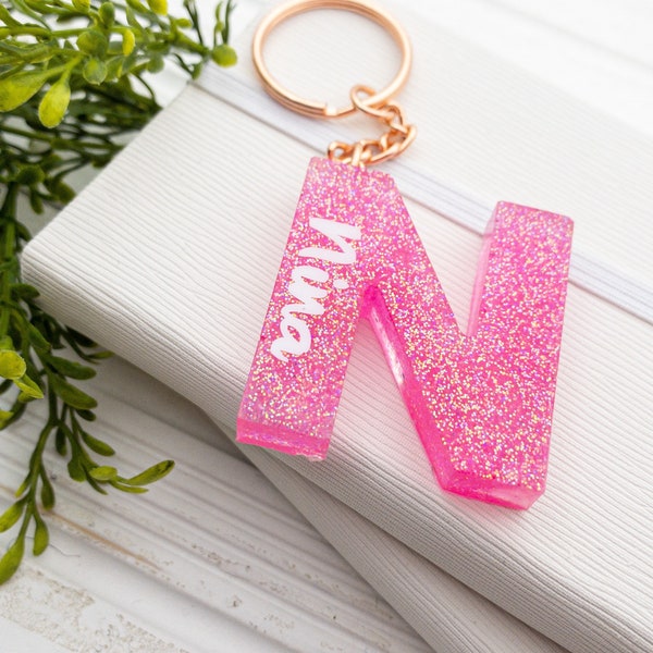 Resin Glitter Ring - Etsy