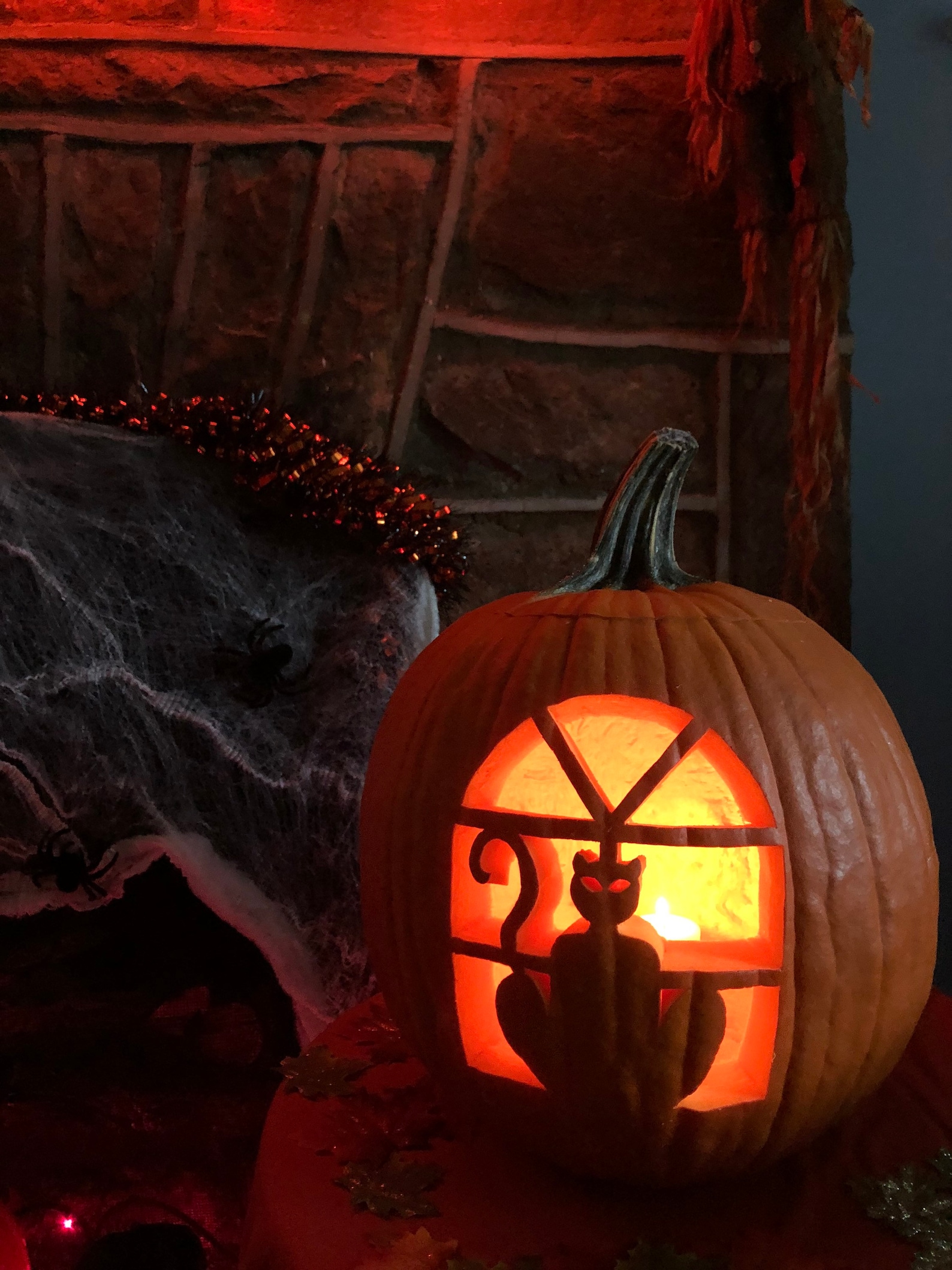 Cat in Window Carving Pattern - Etsy