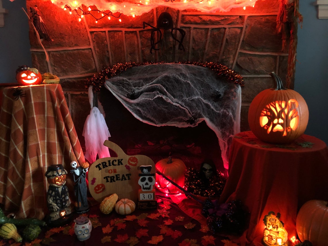 Haunted Forest Carving Pattern - Etsy