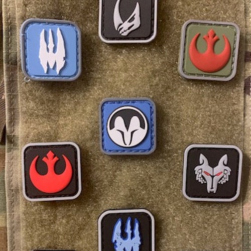 Star Wars Mini PVC Ranger Eye Patches - Etsy