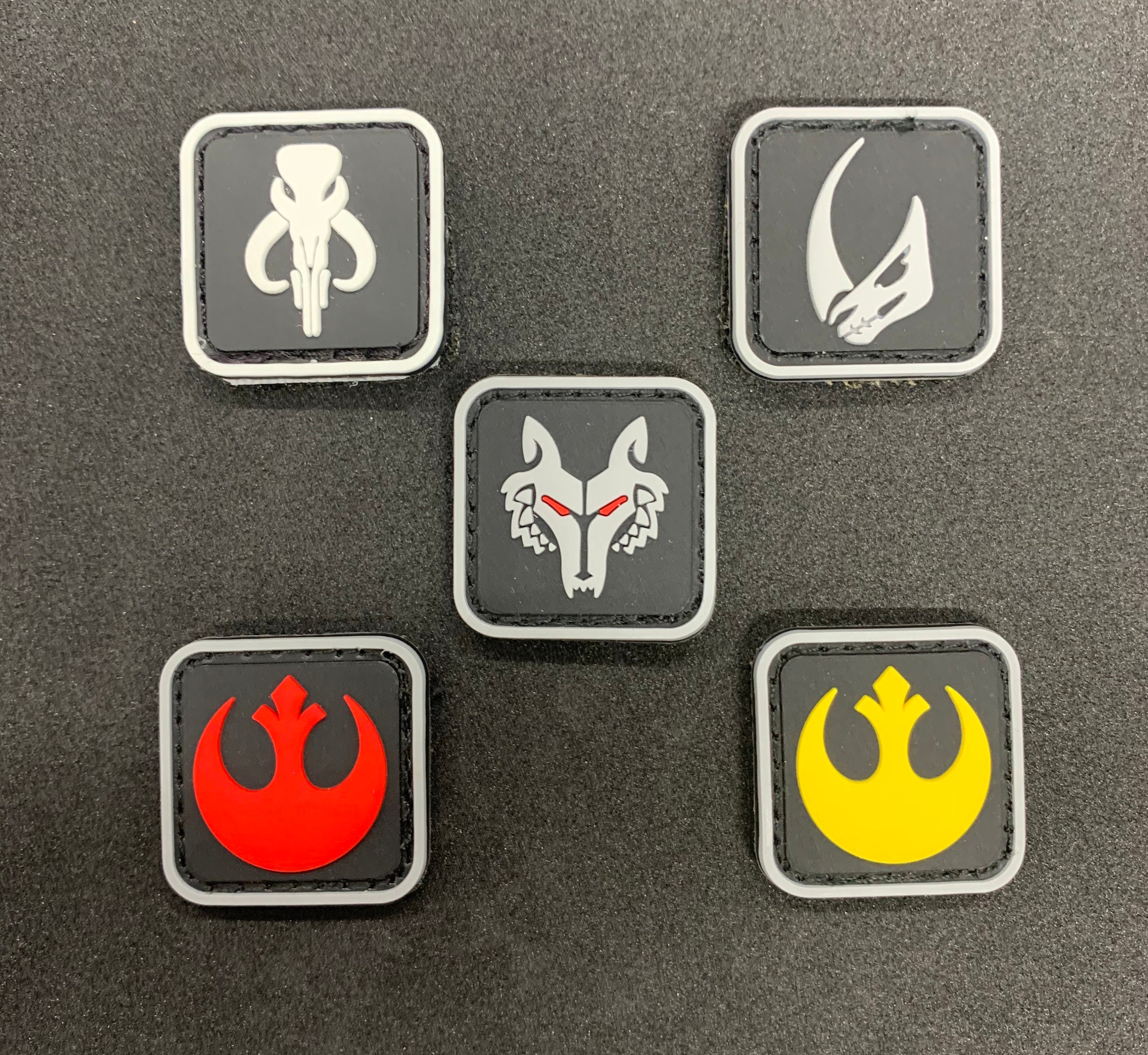 Star Wars Mini PVC Ranger Eye Patches - Etsy