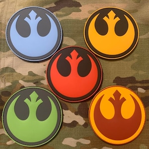 Rebel Alliance PVC Patch - Etsy