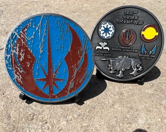 104th Clone Battalion Wolf Pack Challenge Coin Version 2 - Etsy