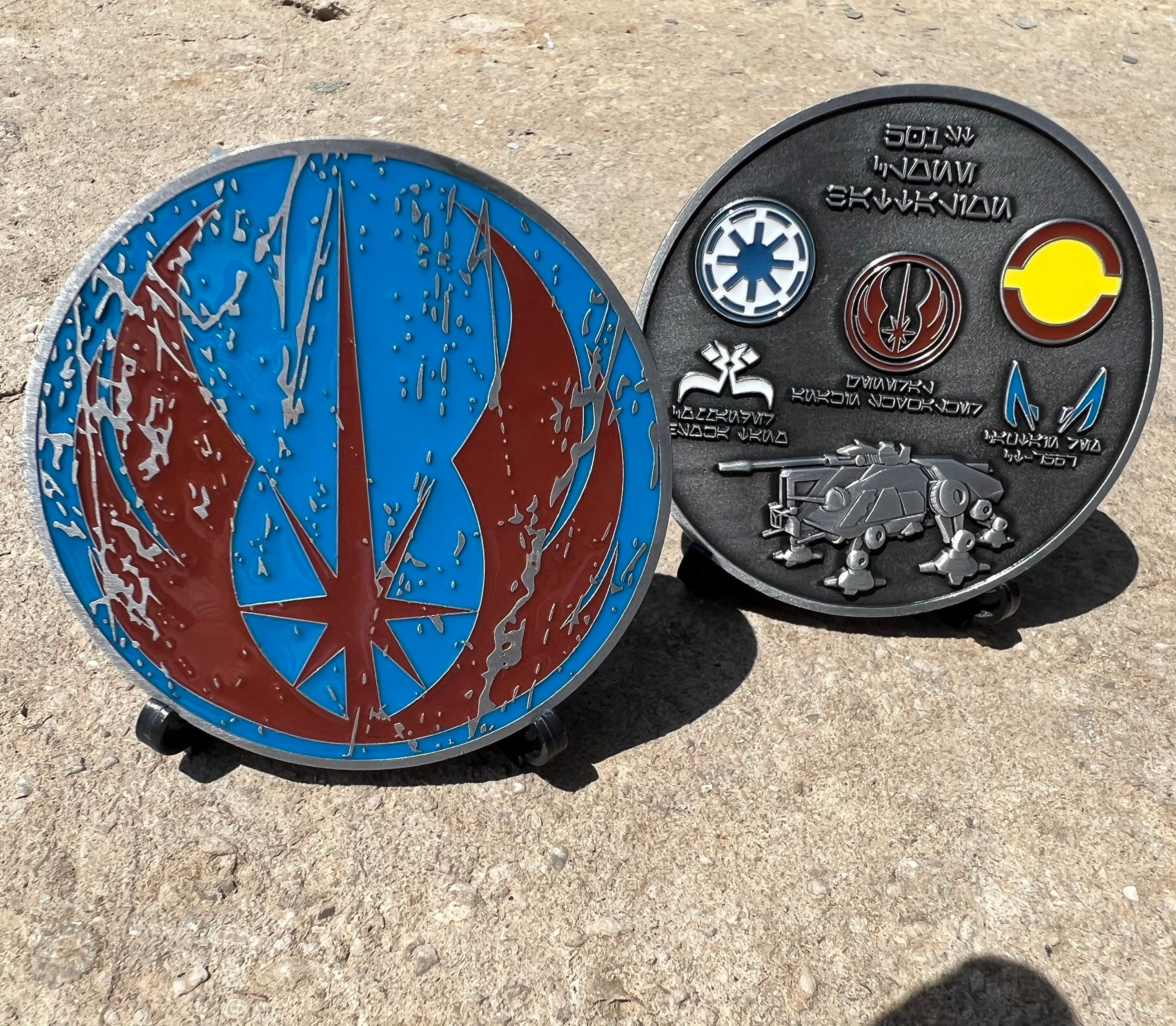 501st Clone Battalion Challenge Coin - Etsy Canada