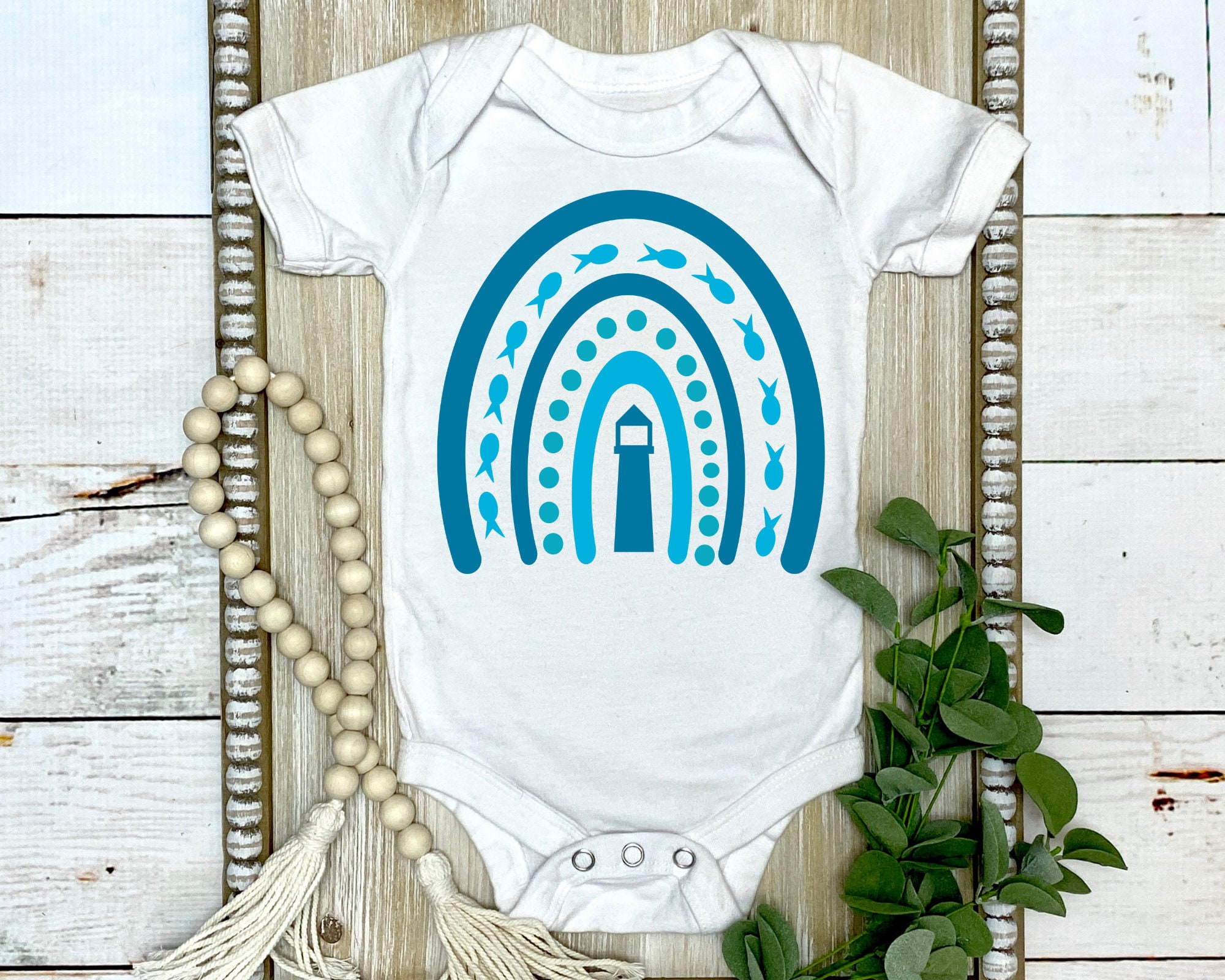 Rainbow Svg, Lighthouse Rainbow, Lighthouse Svg, Nautical Rainbow ...