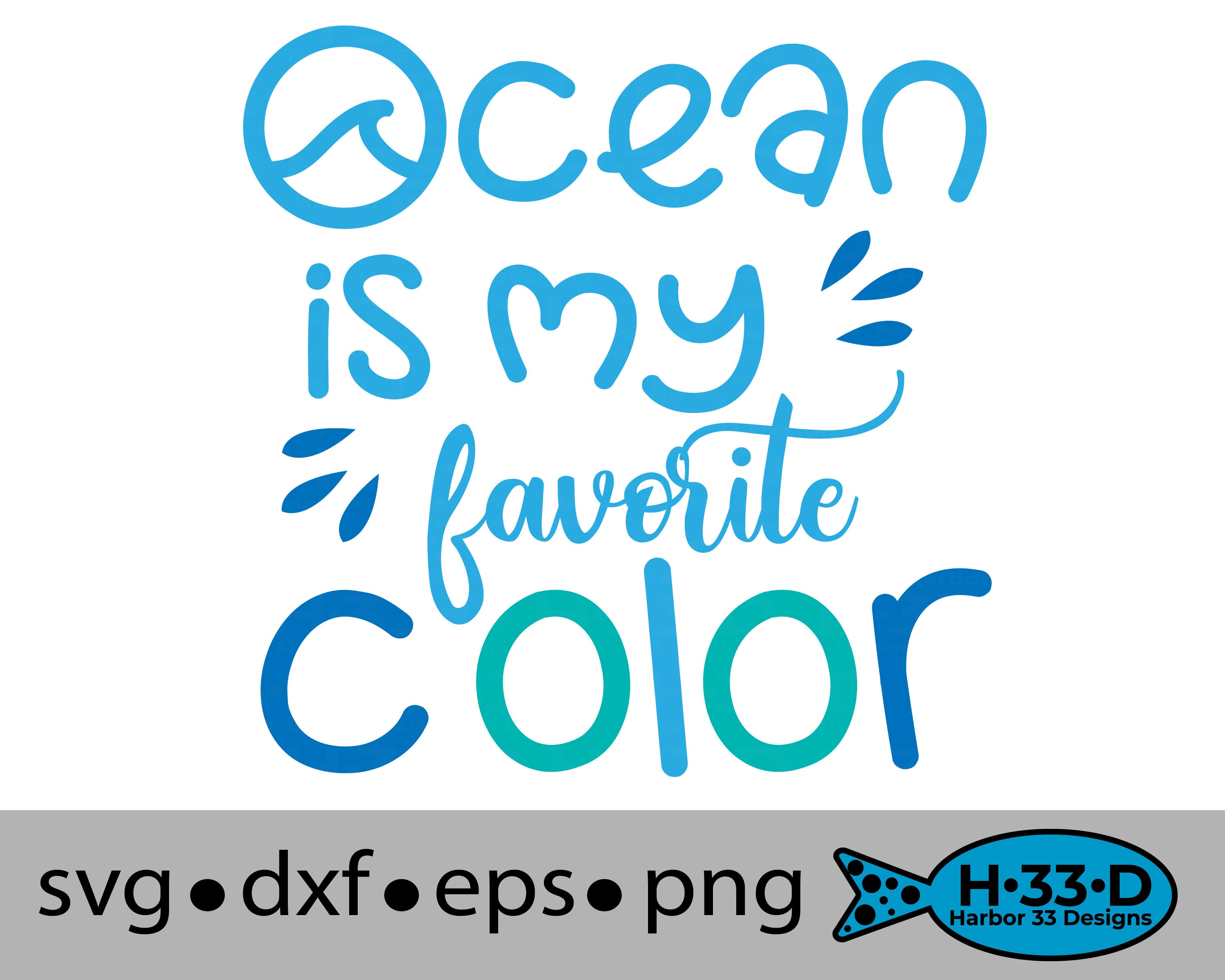 Ocean Svg, Ocean Cricut, Ocean Silhouette, Beach Svg, Beach Vacation ...