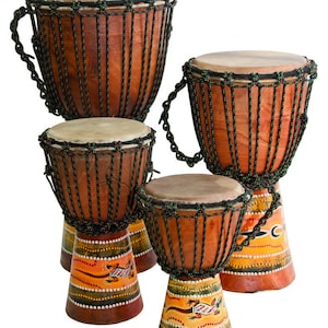 Djembe Beginner Paint, 10" 12' 16" 20" 24" Tall. - Etsy
