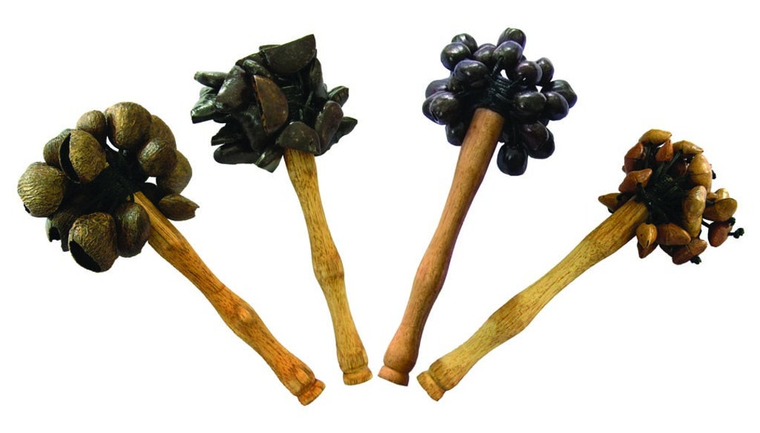 Stick Shaker Set (juju Chacha Pangi Belirik) Hand Bell Percussion ...