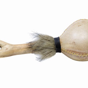 Shaman Shaker Rattle Cow Skin Length 14" - Etsy