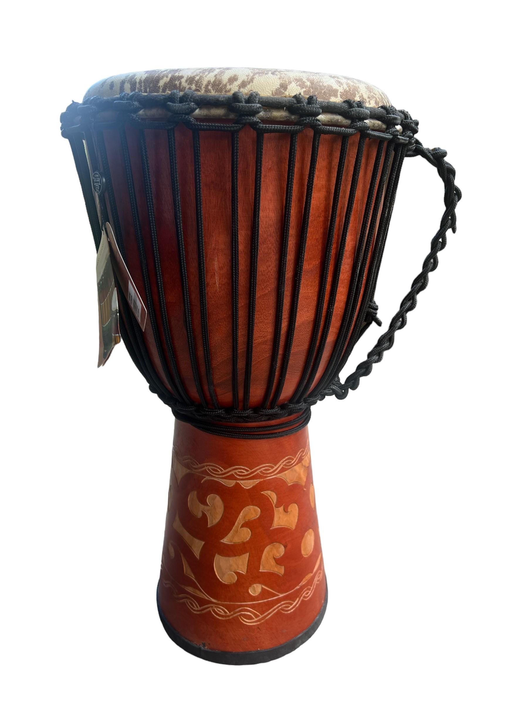 Terre Percussion Djembe Standard Line Carve Handmade Drum Carved ...