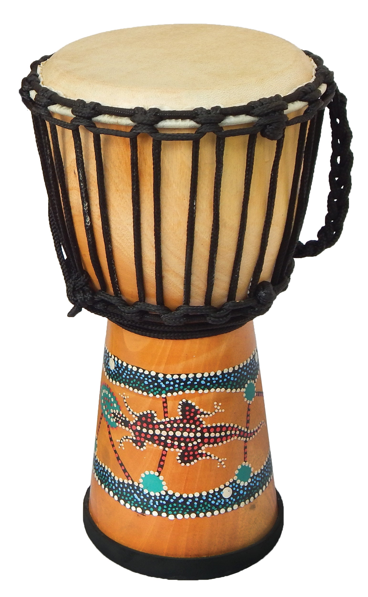 Djembe Standard Paint, 16" Tall 8" Head, 20" Tall 10" Head, 24" Tall 12 ...
