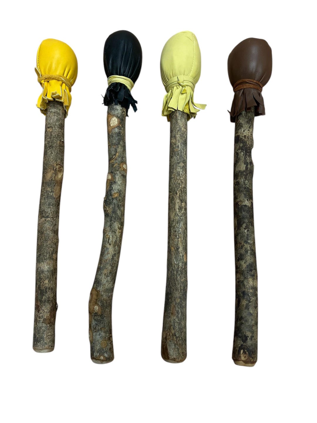 Stick for Shaman Drum Frame Drum Gong, Handmade With Goat Skin - Etsy