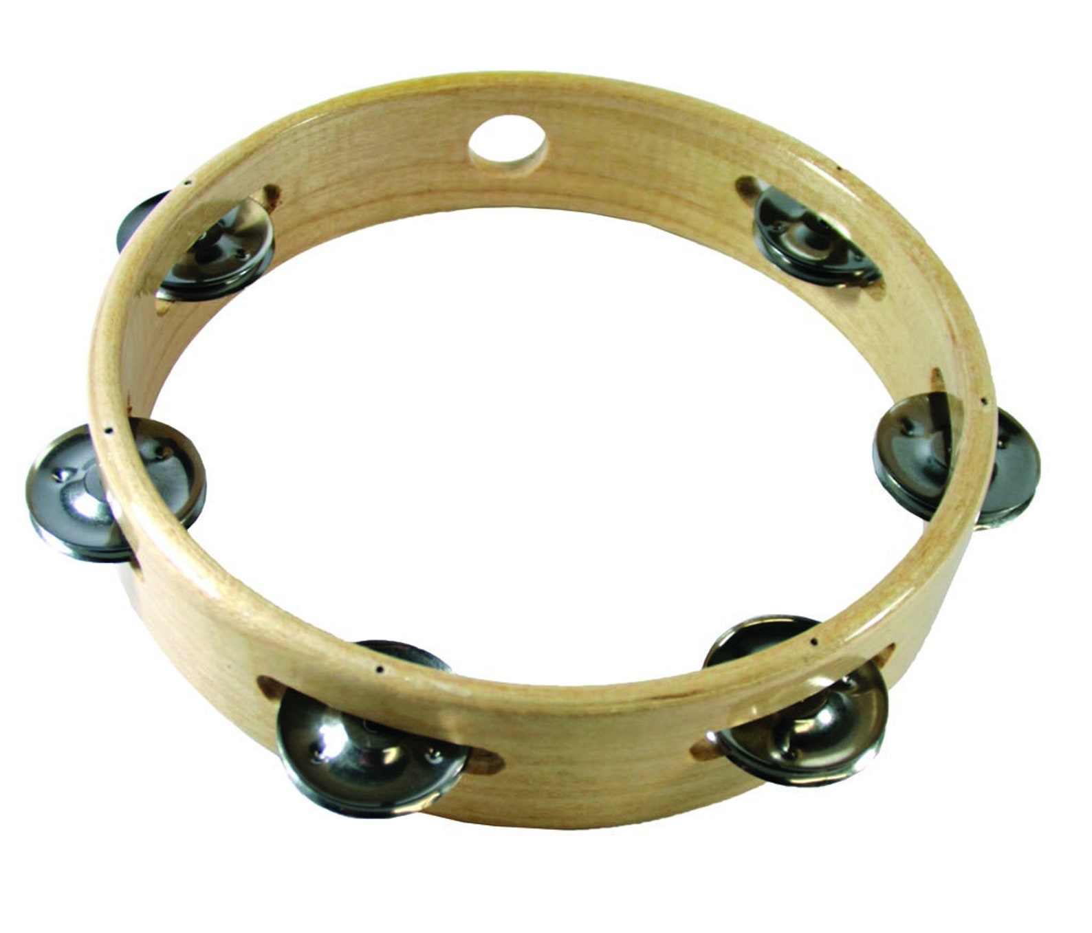 Tambourine Made of Hardwood Bell Stick Made of Wood or - Etsy