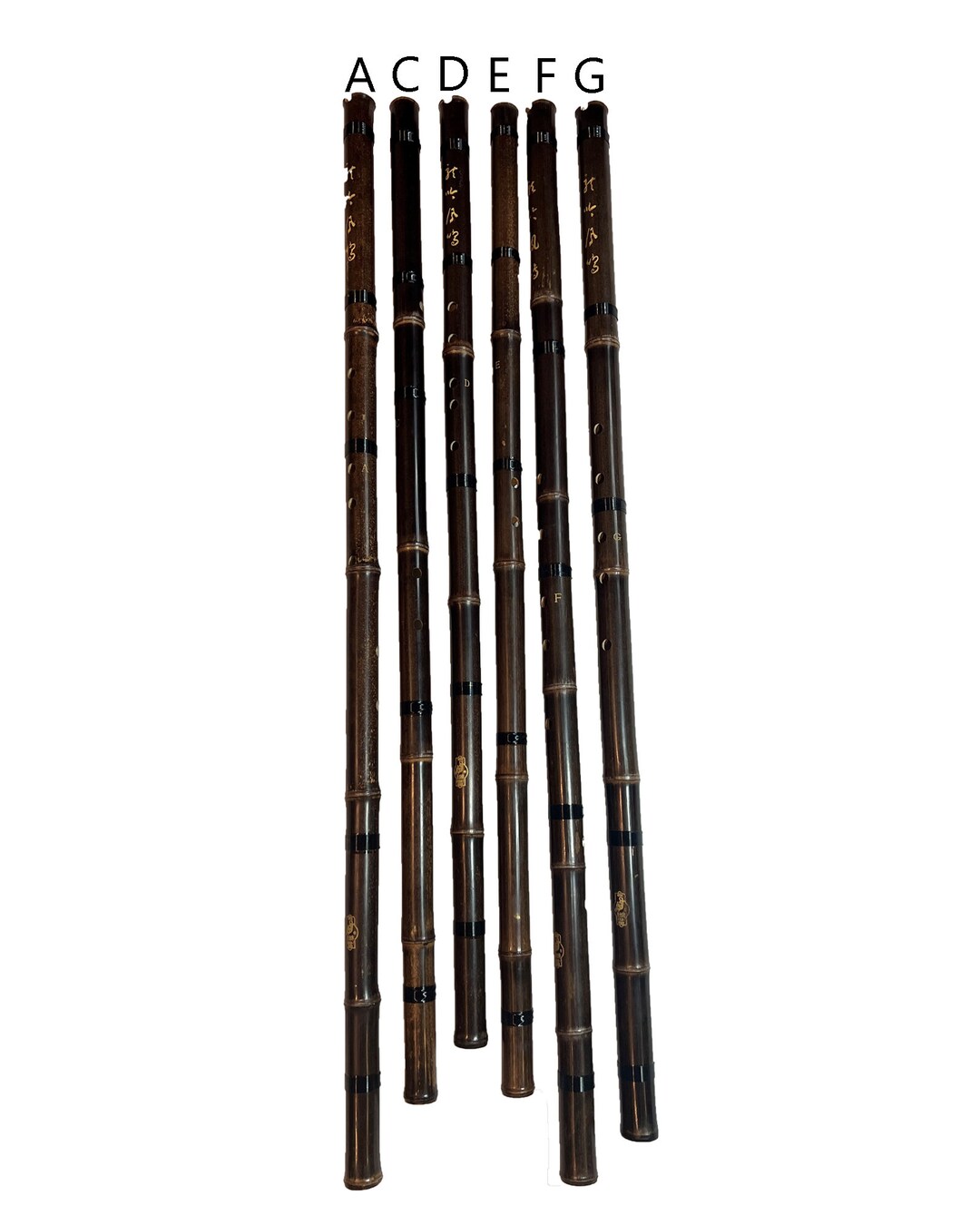 Xiao Flute Bamboo Tuned in A C D E F G - Etsy UK