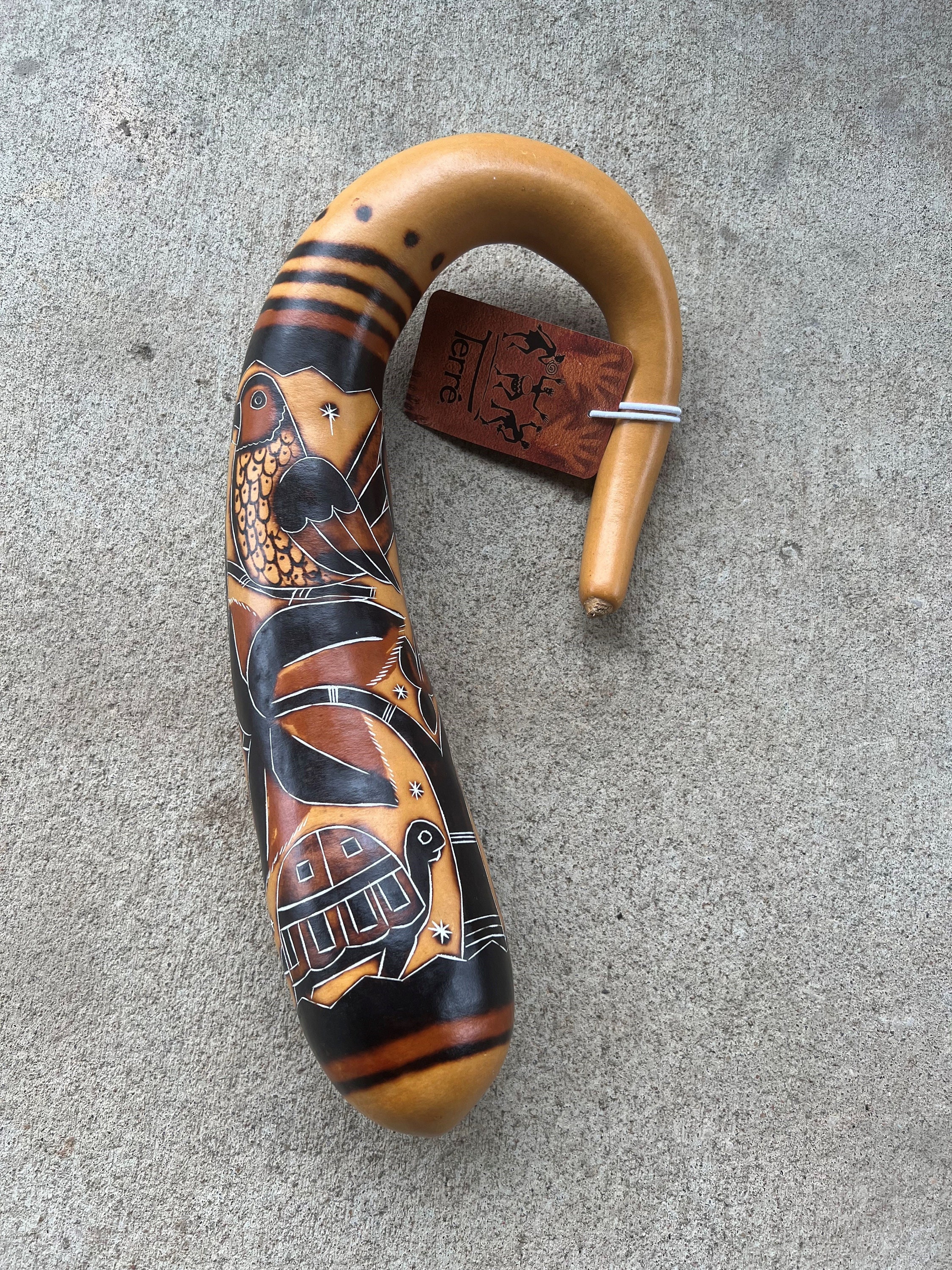 Maraca Kalaba Pair Guiro Peru Shaker - Etsy