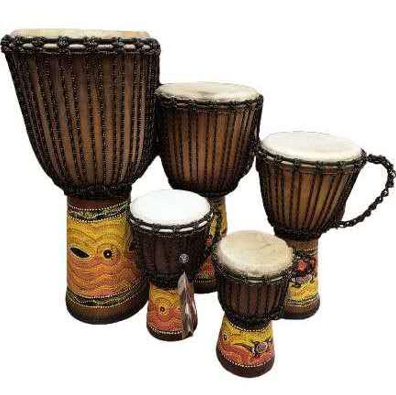 Djembe Beginner Paint, 10" 12' 16" 20" 24" Tall. - Etsy
