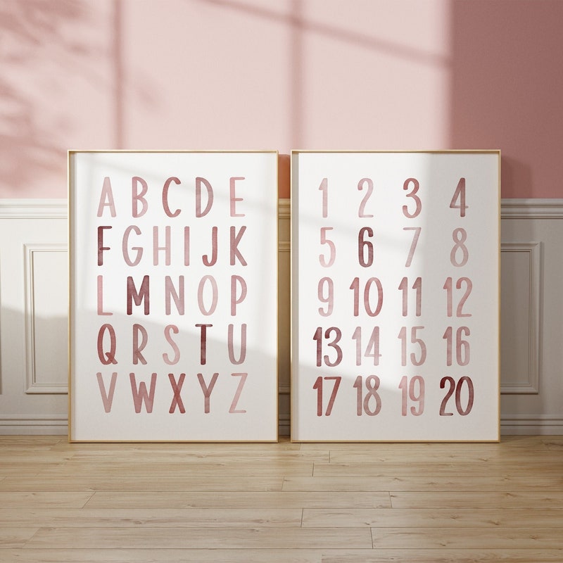 Abc Wall Decor - Etsy