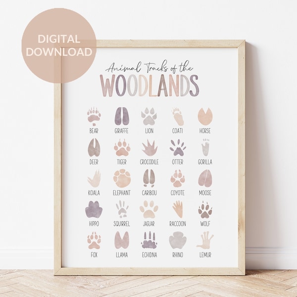 Animal Tracks - Etsy