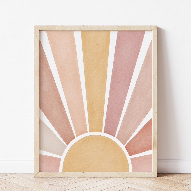 Retro Sun - Etsy