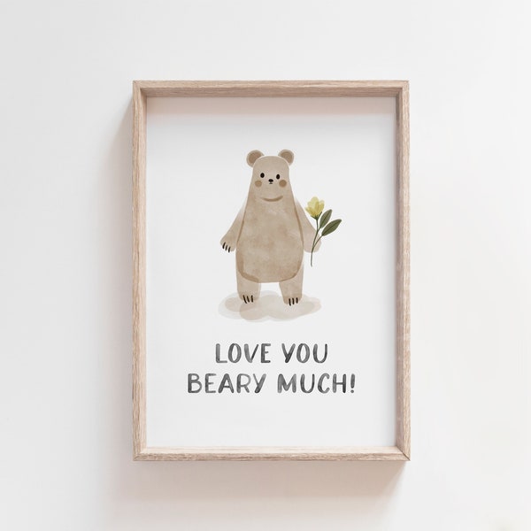 Love You Beary Much - Etsy