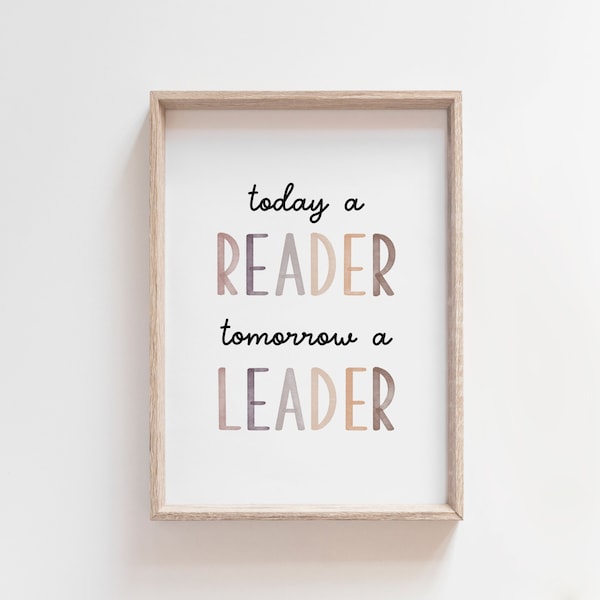 Tomorrow a Leader - Etsy