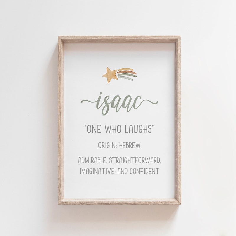 Isaac - Etsy