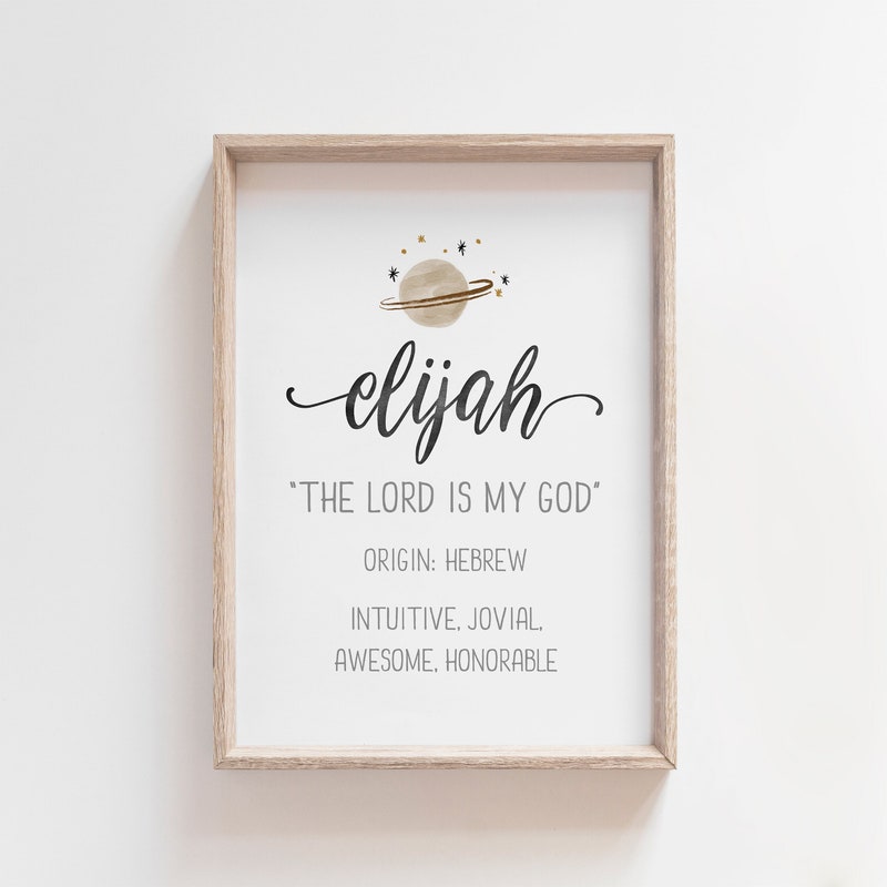 Elijah - Etsy