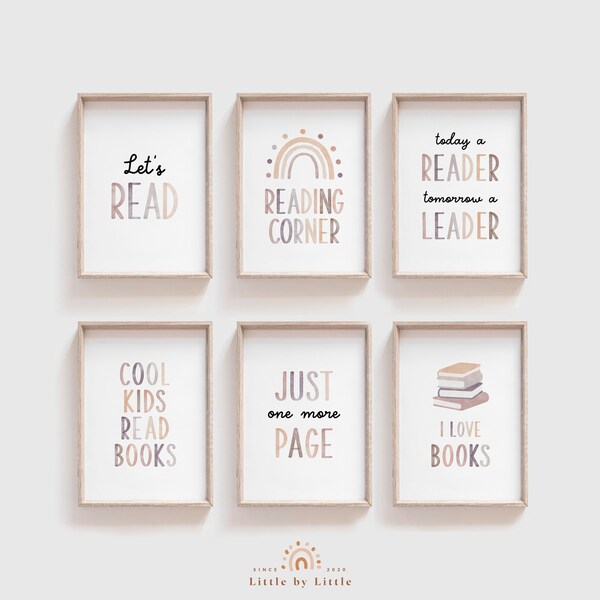 Reading Corner Sign - Etsy