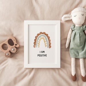 36 Affirmation Cards for Kids Printable, Positive Daily Affirmation ...