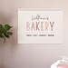 Kids Bakery Sign, Custom Play Kitchen Sign, Bake Shop Sign ...