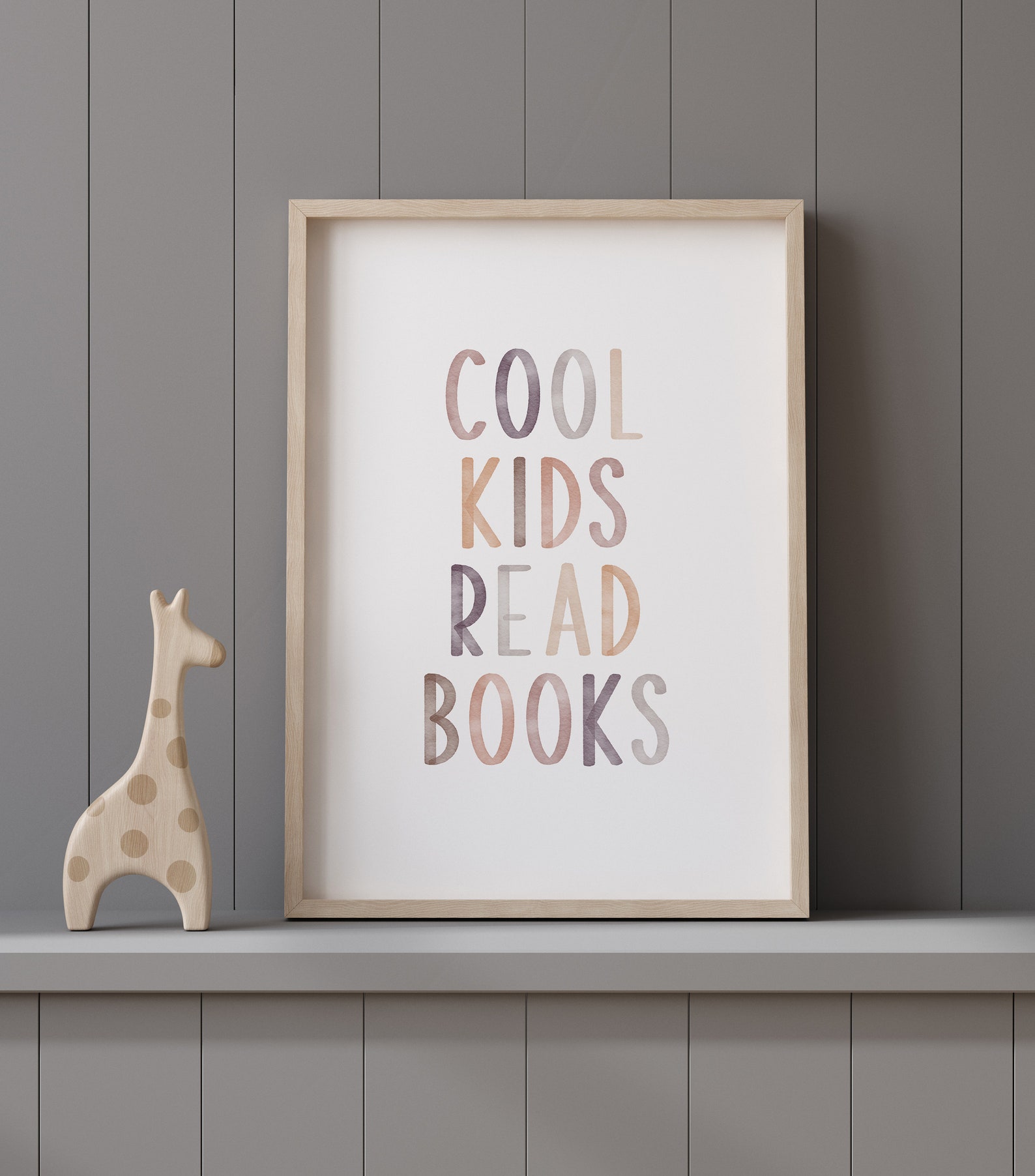 Cool Kids Read Books Boho Classroom Decor Kids Wall Art - Etsy