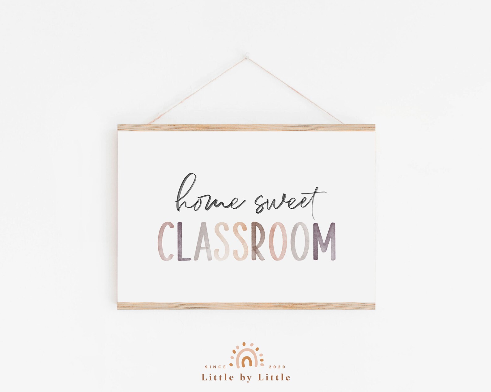 Home Sweet Classroom Sign Neutral Classroom Decor | Etsy