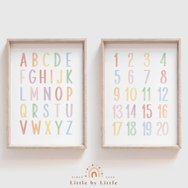 Pastel Nursery Art - Etsy