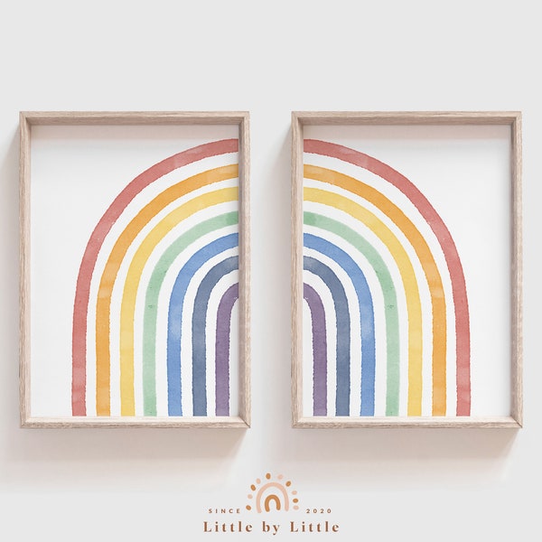 Rainbow Art Print - Etsy