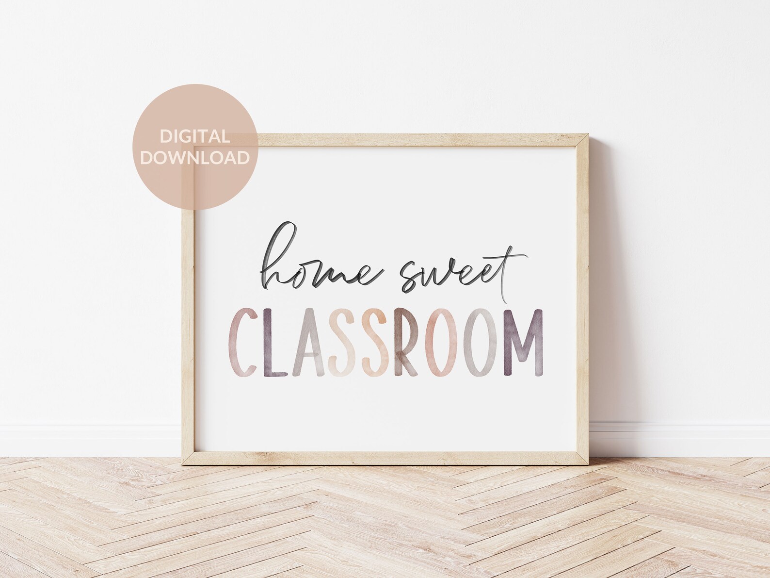 Home Sweet Classroom Sign Neutral Classroom Decor - Etsy