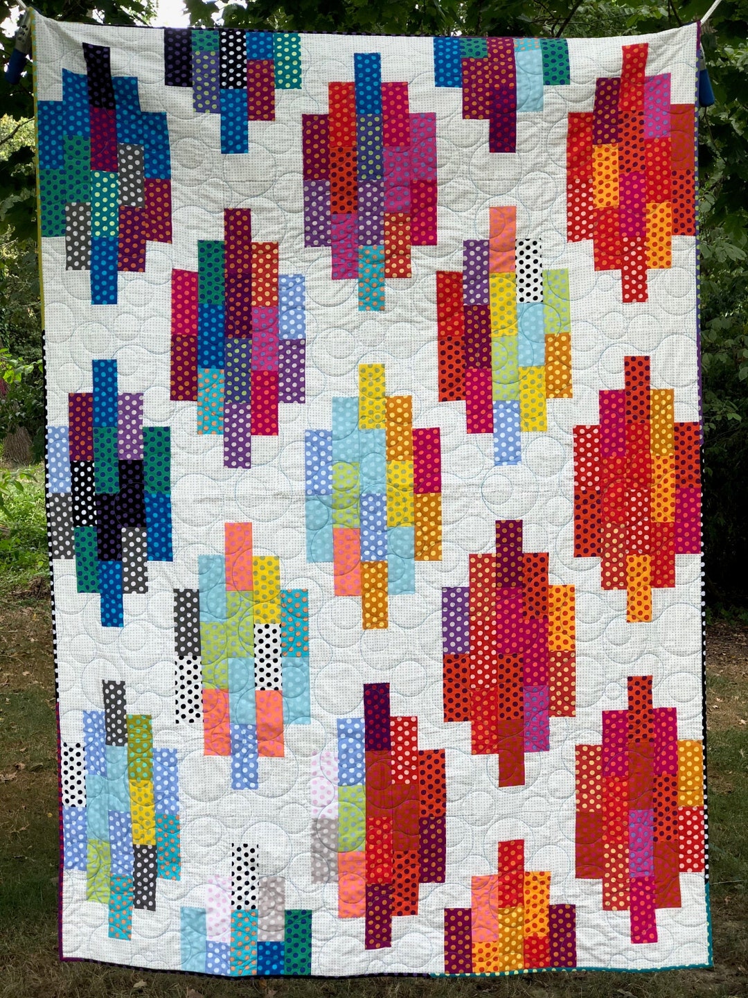 Strip Stacks Quilt - Etsy