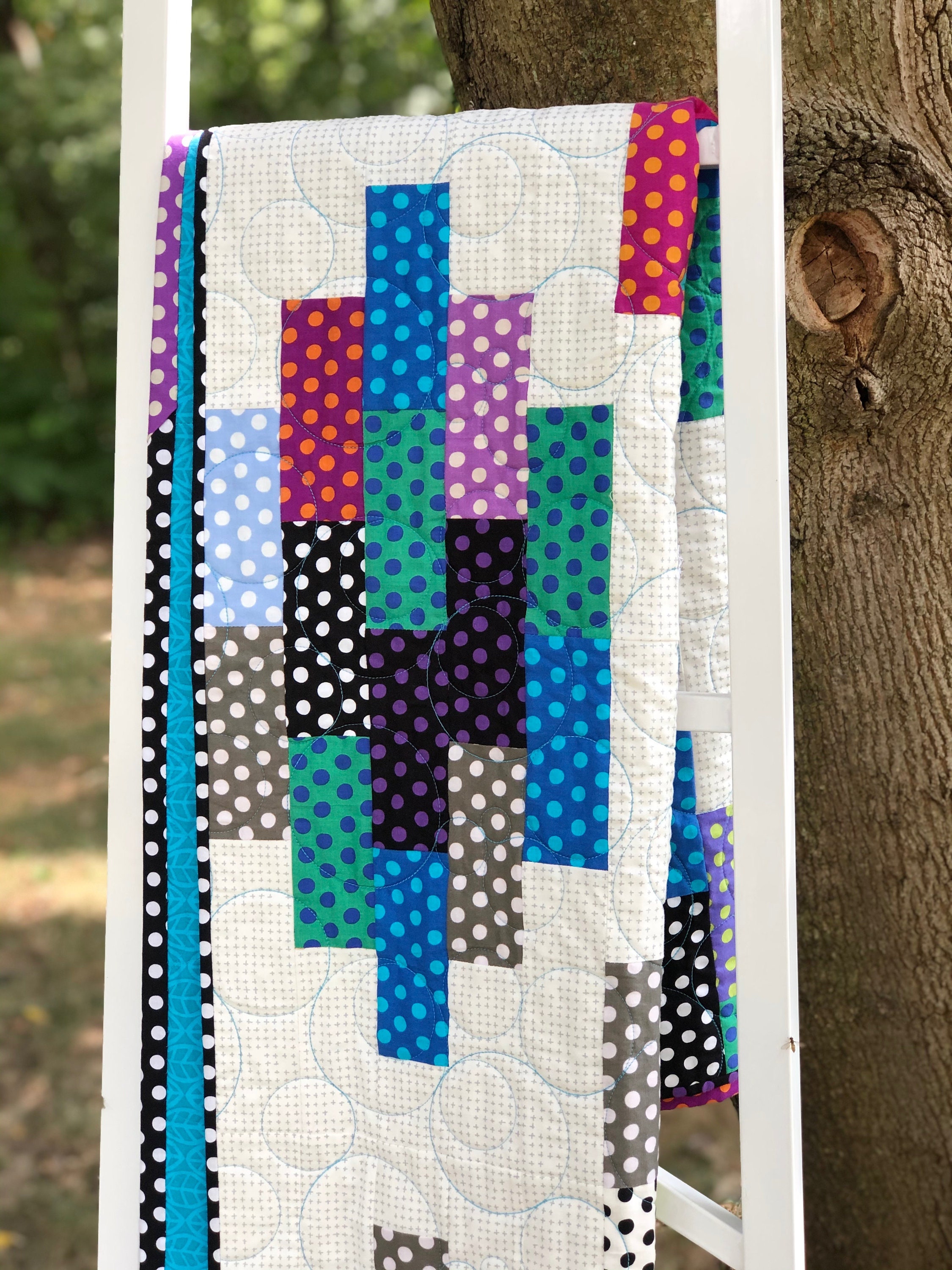 Strip Stacks Quilt - Etsy