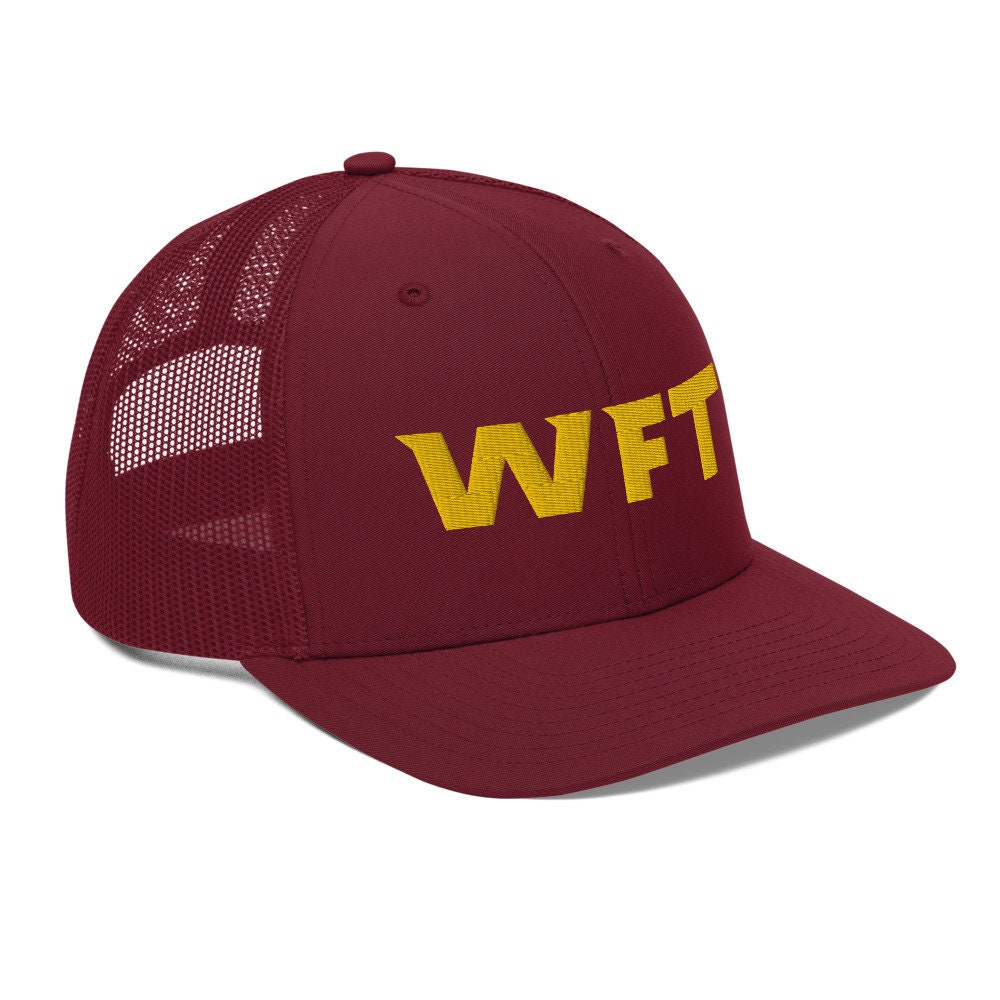 WFT Washington Football Team Trucker Cap | Etsy