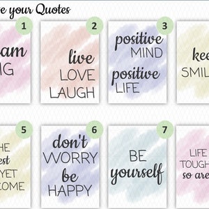 Inspirational, Motivational Minimalist Wall Art Prints for Home or ...