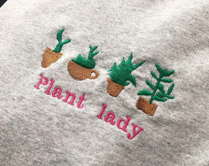 personalized embroidered jumpers handmade with by madebylauv
