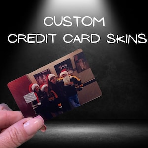 Custom Credit Card Skins - Etsy