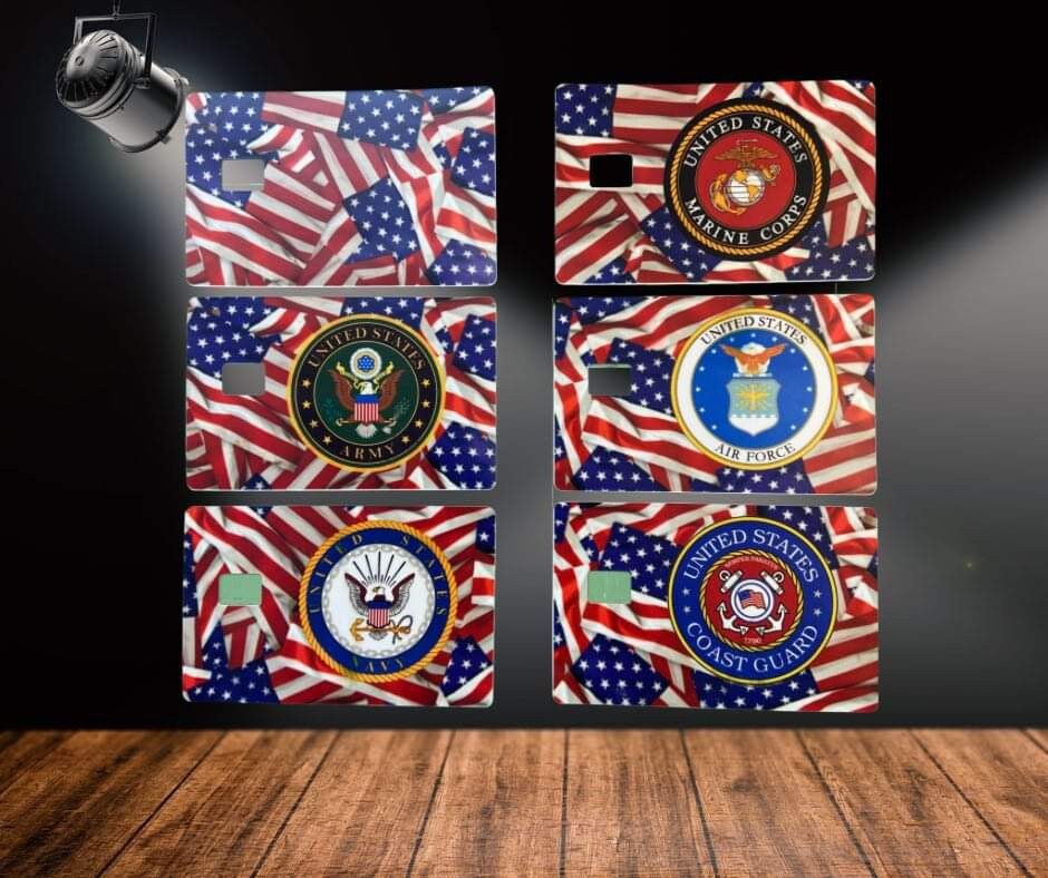 Military Theme Credit Card Skin - Etsy